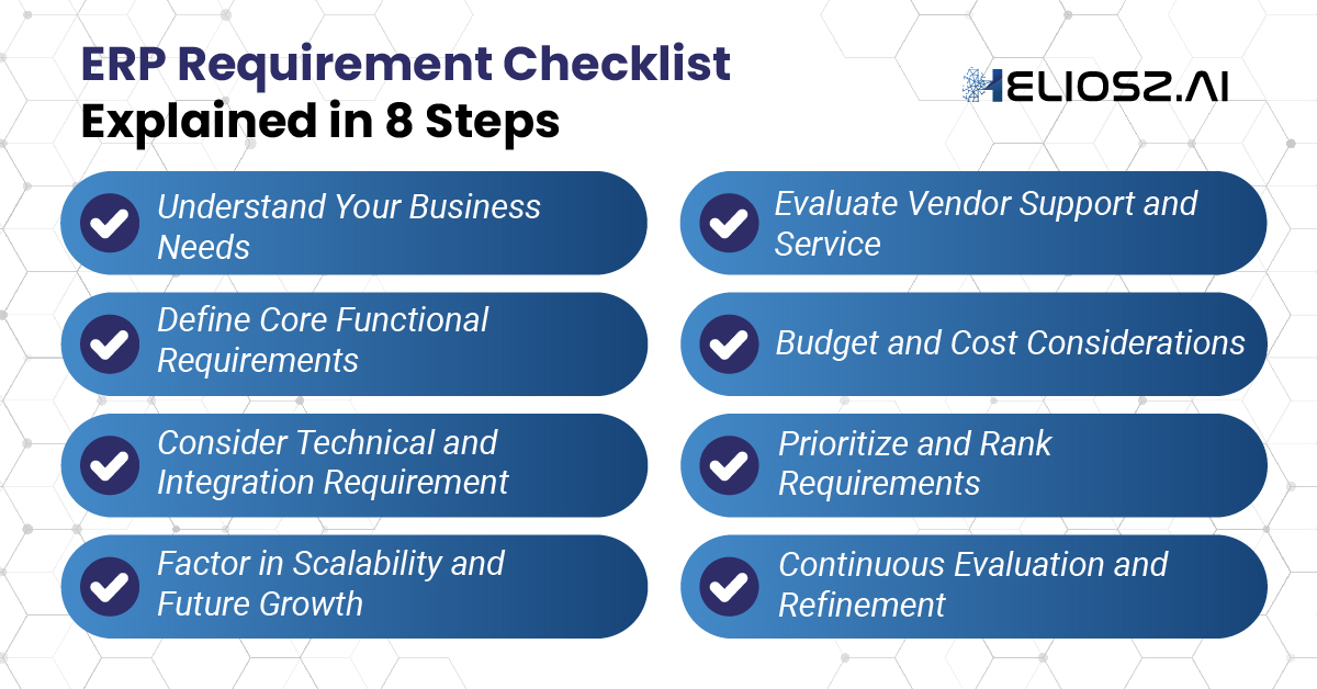How to Develop an Effective ERP Requirements Checklist